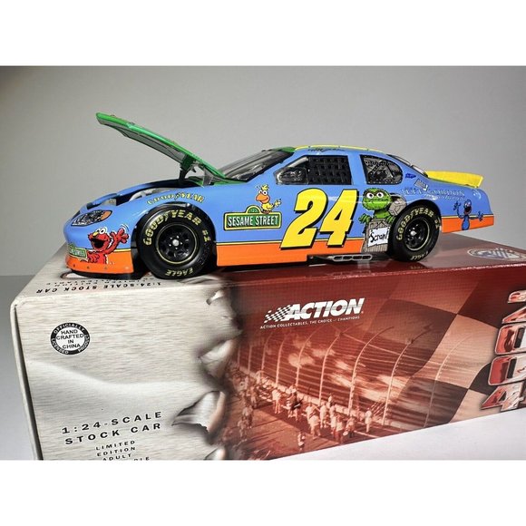 Action | Toys | Jeff Gordon 24 Foundation Sesame Street 204 Monte Carlo ...